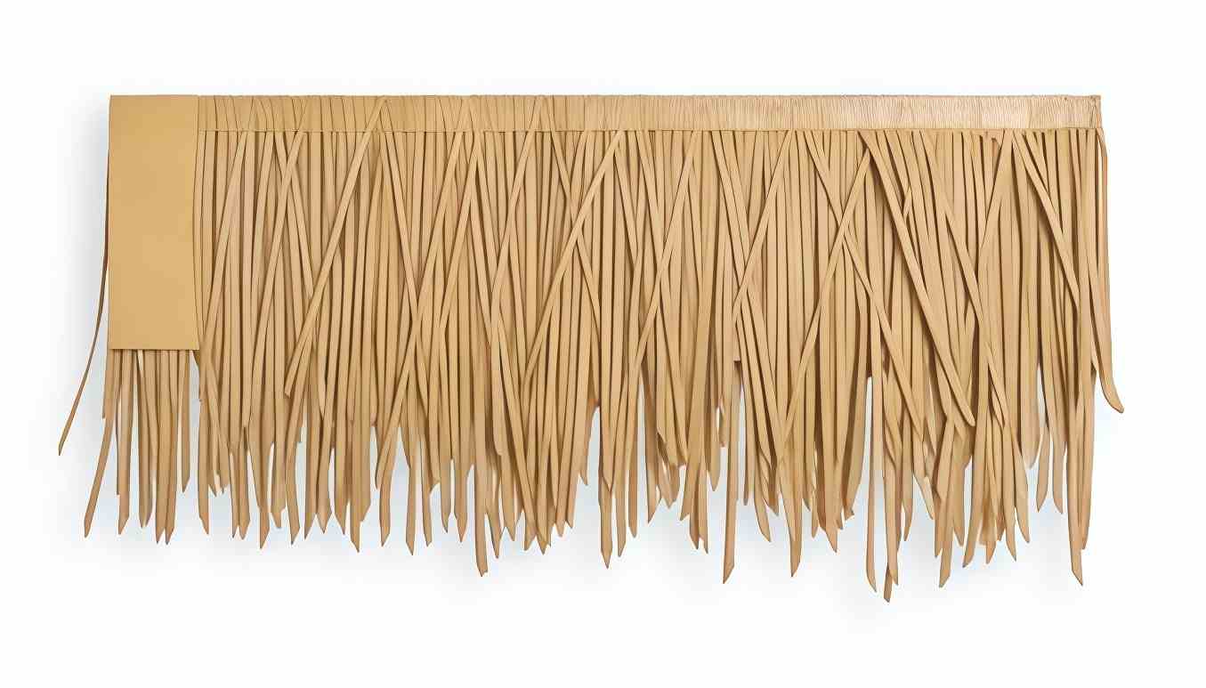 Synthetic Straw Thatch - PA & HDPE Roofing Tiles- A-thatch